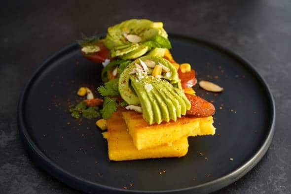 L'avocado Polenta Toast By Hervé Cuisine - Cet épi M'épate